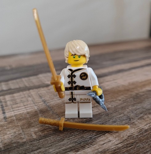 **NEW** LEGO Lloyd Ninjago Minifigure White Wu-Cru Training Gi - njo429 ...