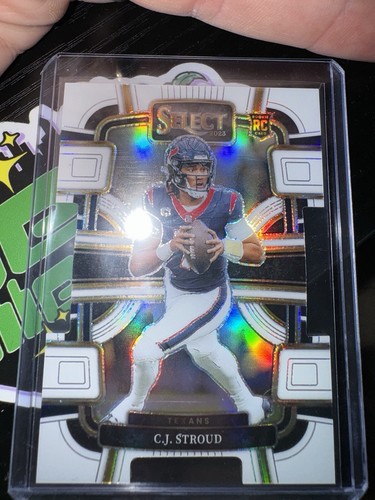 2023 Panini Select CJ Stroud White Prizm Die-cut /199 (RC) - Rare 🔥 | eBay