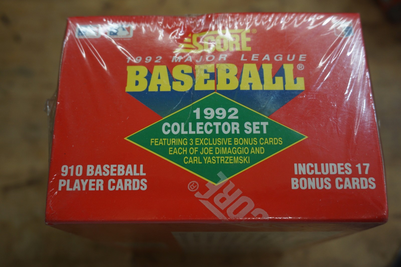SCORE-1992-MAJOR-LEAGUE-BASEBALL-COLLECTOR-SET-NEW-SEALED-910-CARDS ...