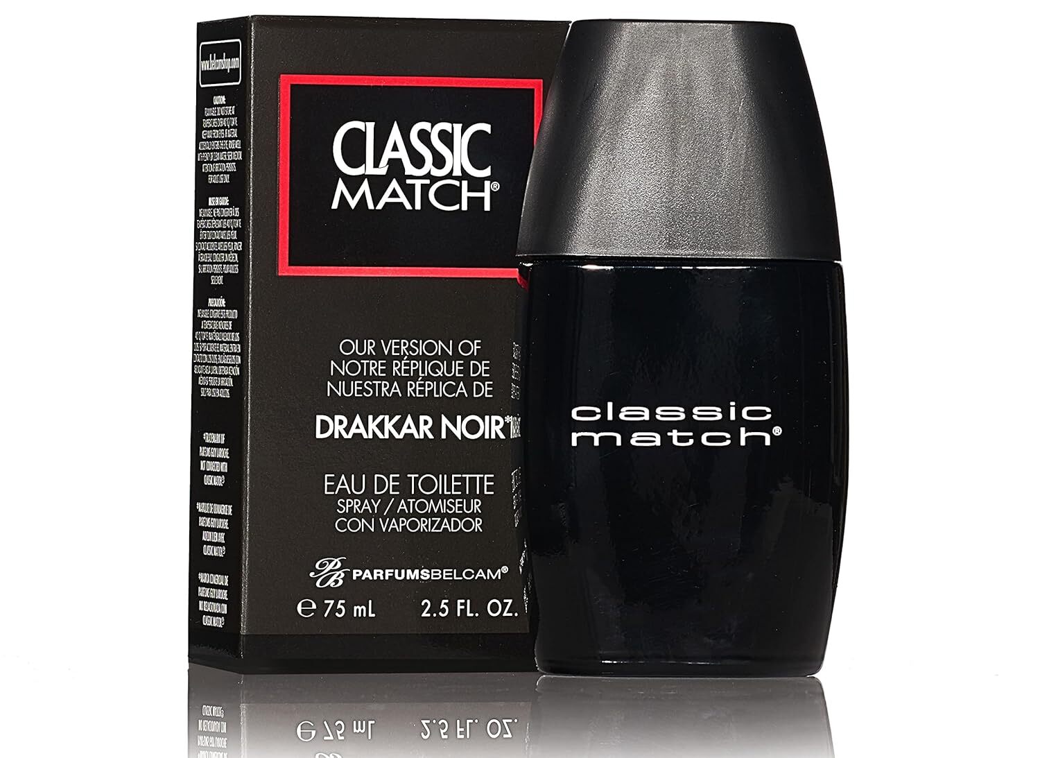 PB ParfumsBelcam Classic Match our Version of Drakkar Noir EDT,2.5 Fl ...