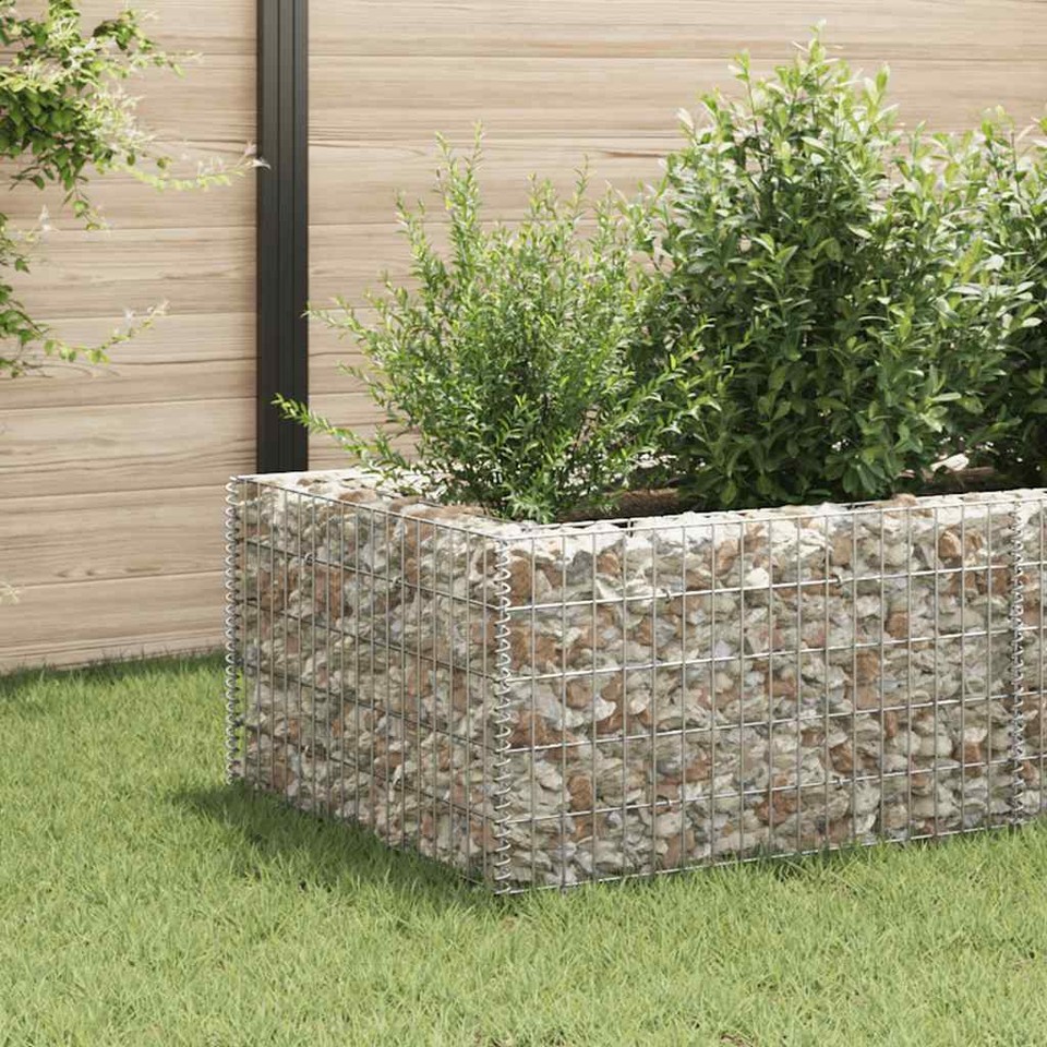 Gabion Basket Rectangular, Galvanized Steel vidaXL | eBay