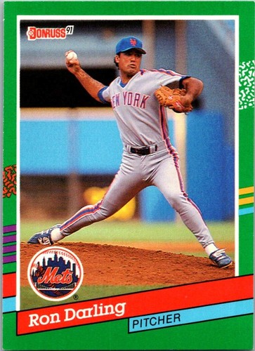 Ron Darling 1991 Donruss 472 New York Mets Pitcher Baseball Card | eBay