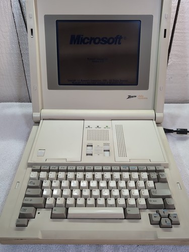 TESTED Zenith Data Systems ZWL-183-92 Laptop Luggable Microsoft Windows ...