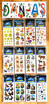 Dana's Display with Stickers Card Making Scrapbooking - 240 packages | eBay
