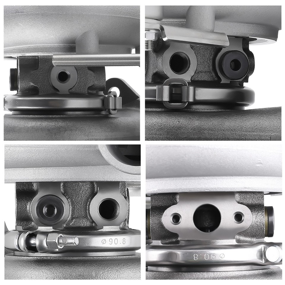 Billet Turbo for Subaru Impreza EJ20 EJ25 WRX STI TD05-20G Water + Oil ...