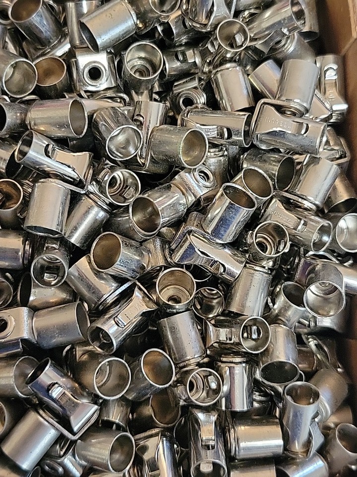 Vintage RAJAH 90 Degree Right Angle Cage Spark Plug Terminal Wire Snap ...