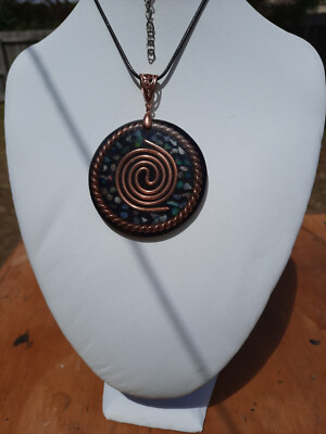 Tensor Ring, Tesla Coil w Welo Opal Orgone Amulet + FREE 2mm x 22 ...
