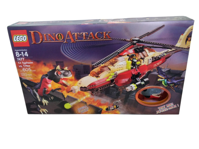 LEGO Dino Attack: T-1 Typhoon Vs. T-Rex (7477) for sale online | eBay UK