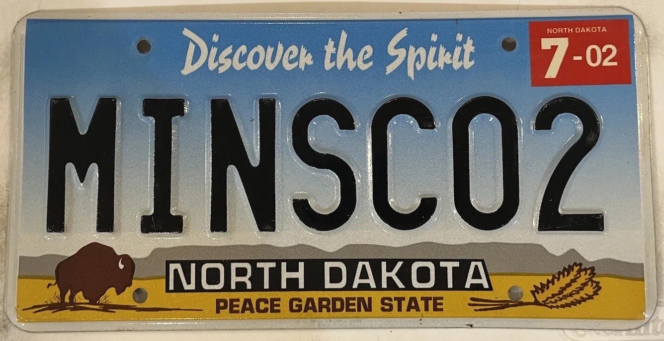 Vanity MIN SCO MINI SCOOTER license plate Minimum Score ??? | eBay