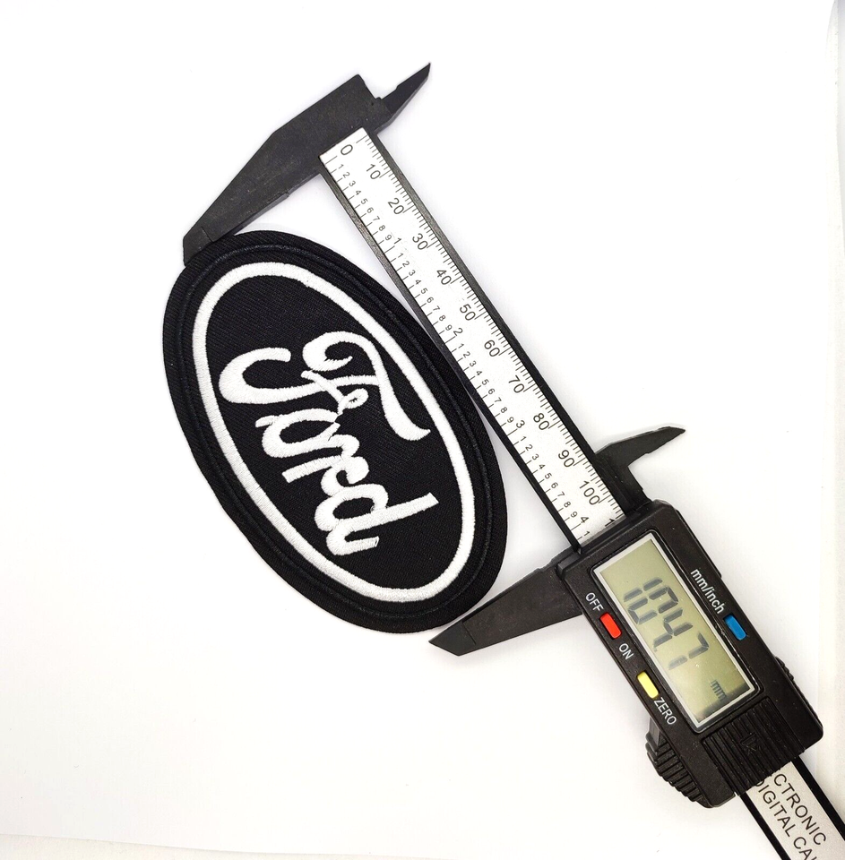 Iron Sew On FORD Patch Embroidered Car Logo Patches Badge for Hat Bag ...