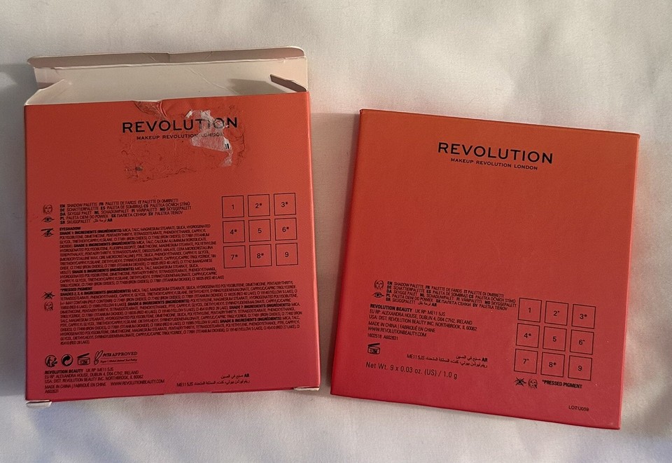 Revolution Fire Signs Zodiac Eyeshadow Palette NEW | eBay