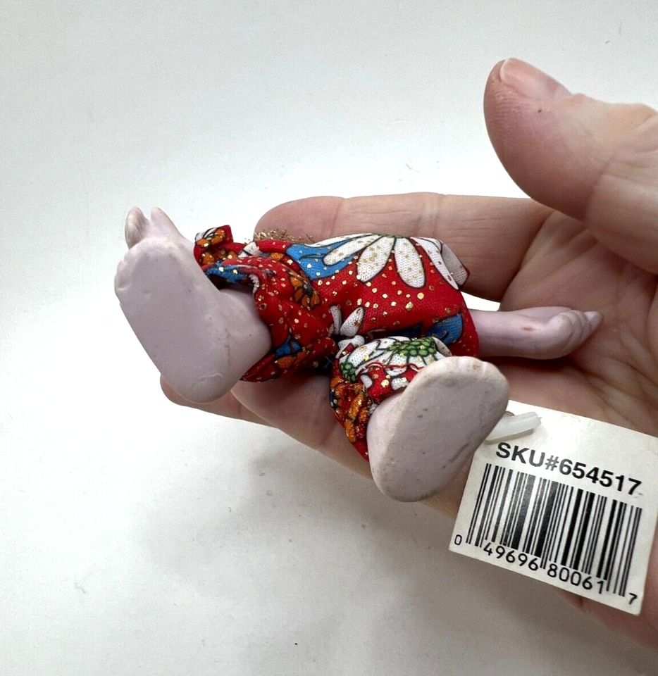 Mardi Gras Crying Baby Clown Doll 6" Porcelain Posable from K's ...