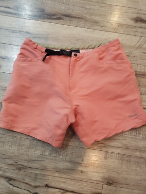 Trek Womens X-Large Shorts Biking Cycling Hiking Coral Pockets 5.5 ...