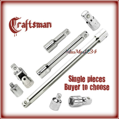 CRAFTSMAN Socket Adapters, Extension, Universal Joint 1/4", 3/8", 1/2 ...
