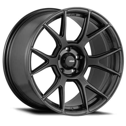 20 inch 20x8.5 Konig 56MG AMPLIFORM Graphite wheels rims 5x4.5 5x114.3 ...