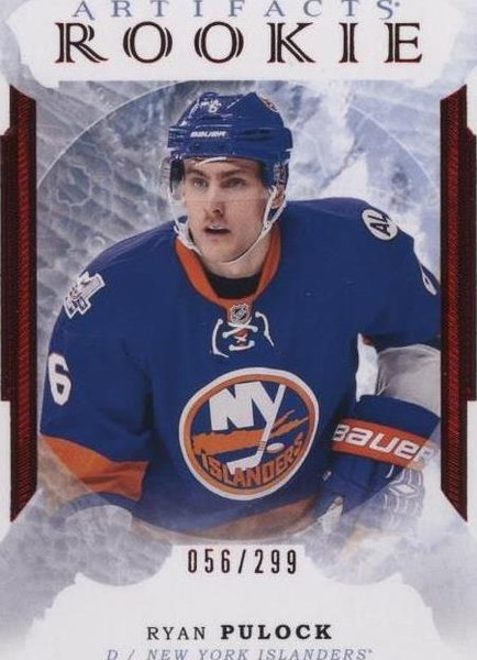 2016-17 Upper Deck Artifacts - Rookie Ruby #177 Ryan Pulock /299 (RC ...