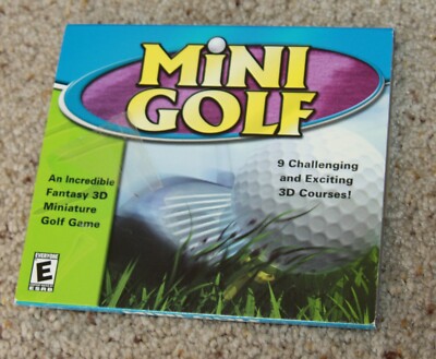 Mini Golf CD-ROM 3D game Cosmi 2005 PC | eBay