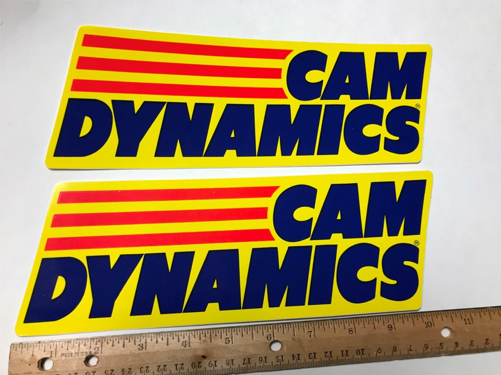 Vtg Cam Dynamics Camshaft drag racing engine contingency 10" decal ...