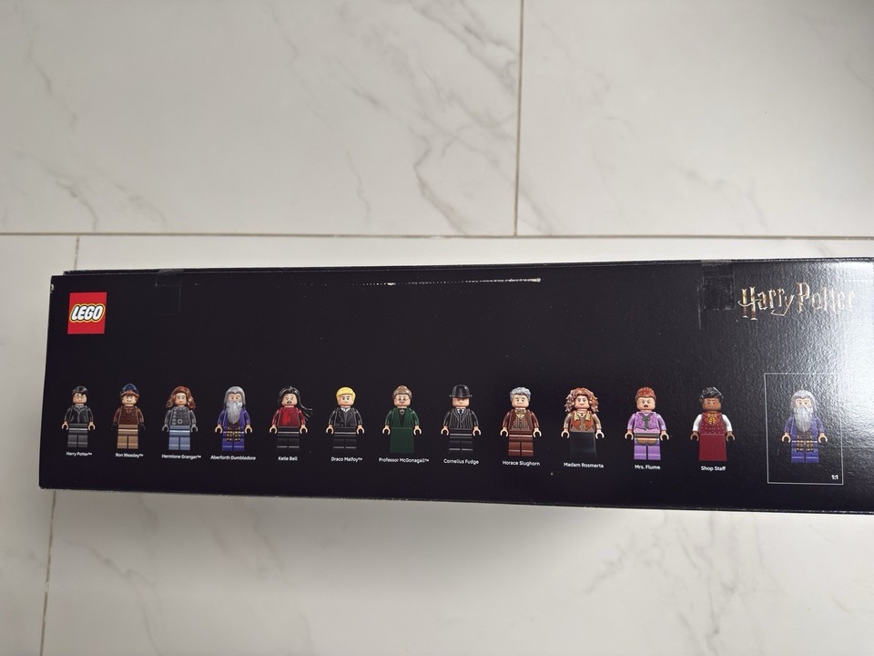 SIGNED LEGO Hogsmeade Village 76457 + SIGNED LEGO Harry Potter Poster ...