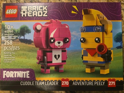 LEGO 40760 Fortnite Brickheadz Adventure Peely & Cuddle Team Leader ...