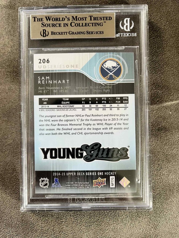 Sam Reinhart Young Guns Bgs 10 | eBay