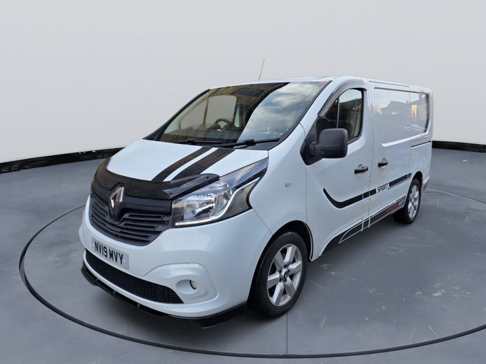 2019 19 REG RENAULT TRAFIC BUSNESS PLUS DCI 27 125 DAMAGED REPAIRED CAT ...