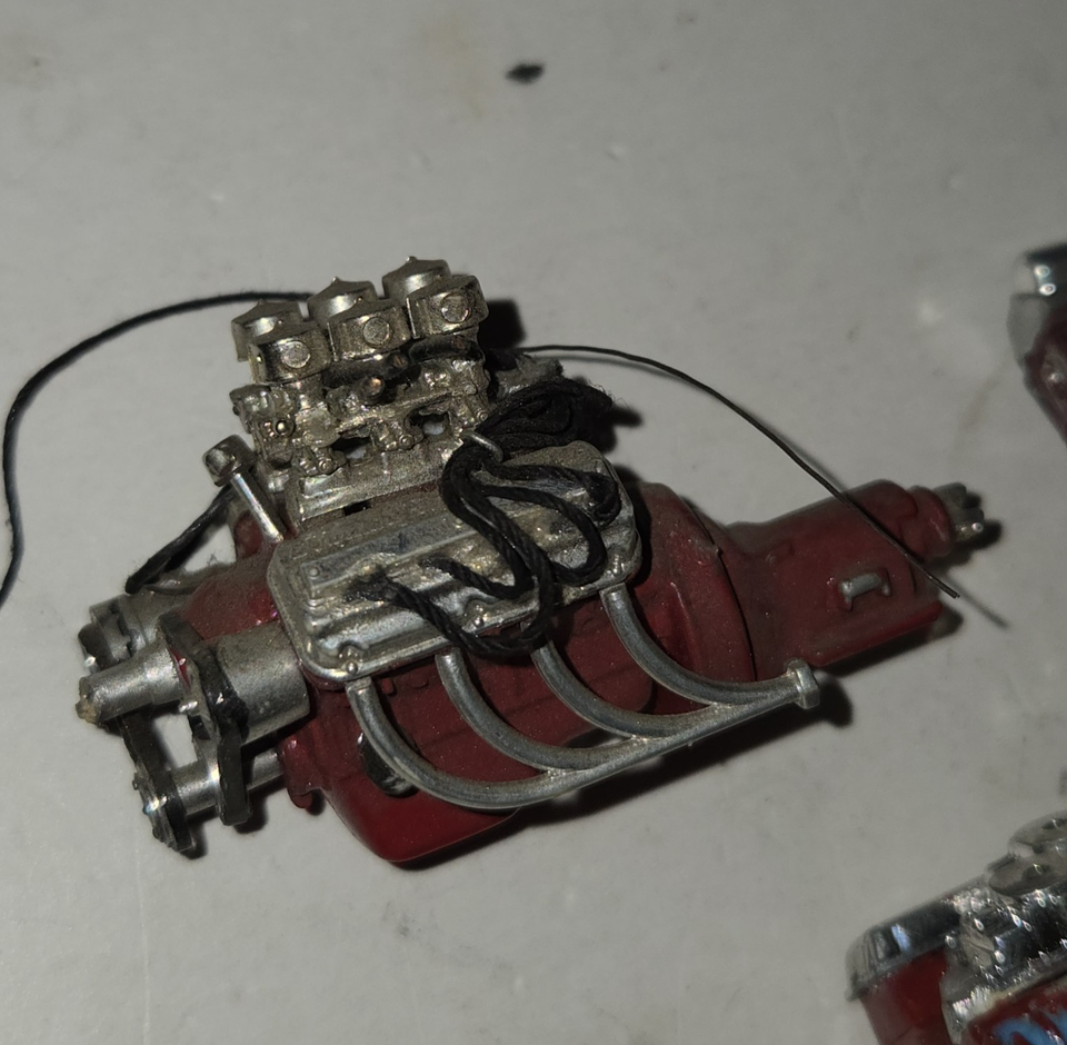 1960s 1/25 Model Car Engines Lot of 5 – Vintage Model Kit Parts - Lot C ...