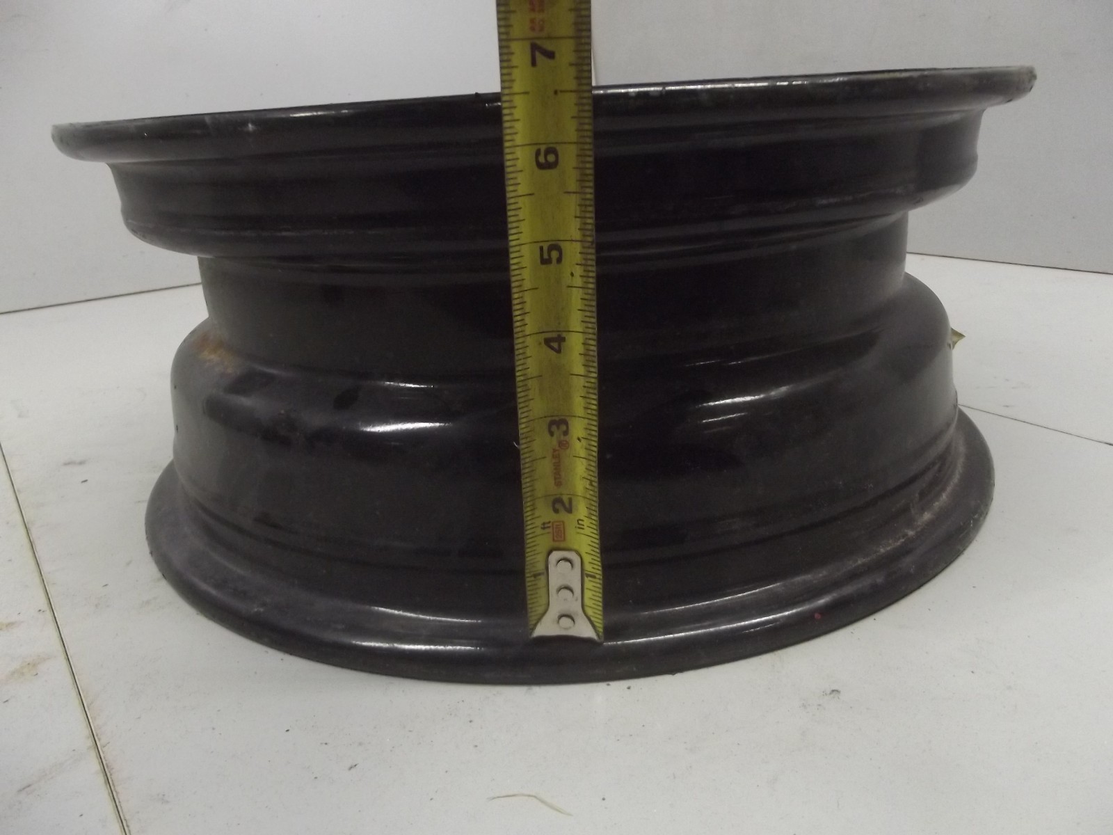 15X6 FORD TRUCK WHEEL 5 ON 5.5 PATTERN F100 hubcap type hotrod rim ...