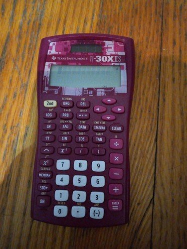 Texas Instruments TI-30X IIS 2-Line Scientific Calculator - Pink ...