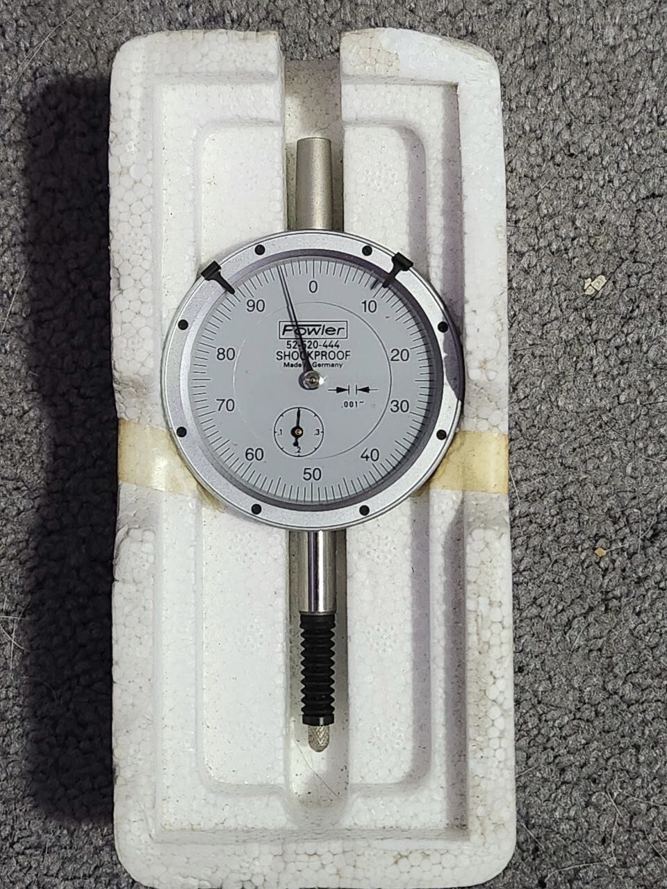 52-520-444-1 Fowler Dial Indicator .40" Range / .001" Grad | eBay