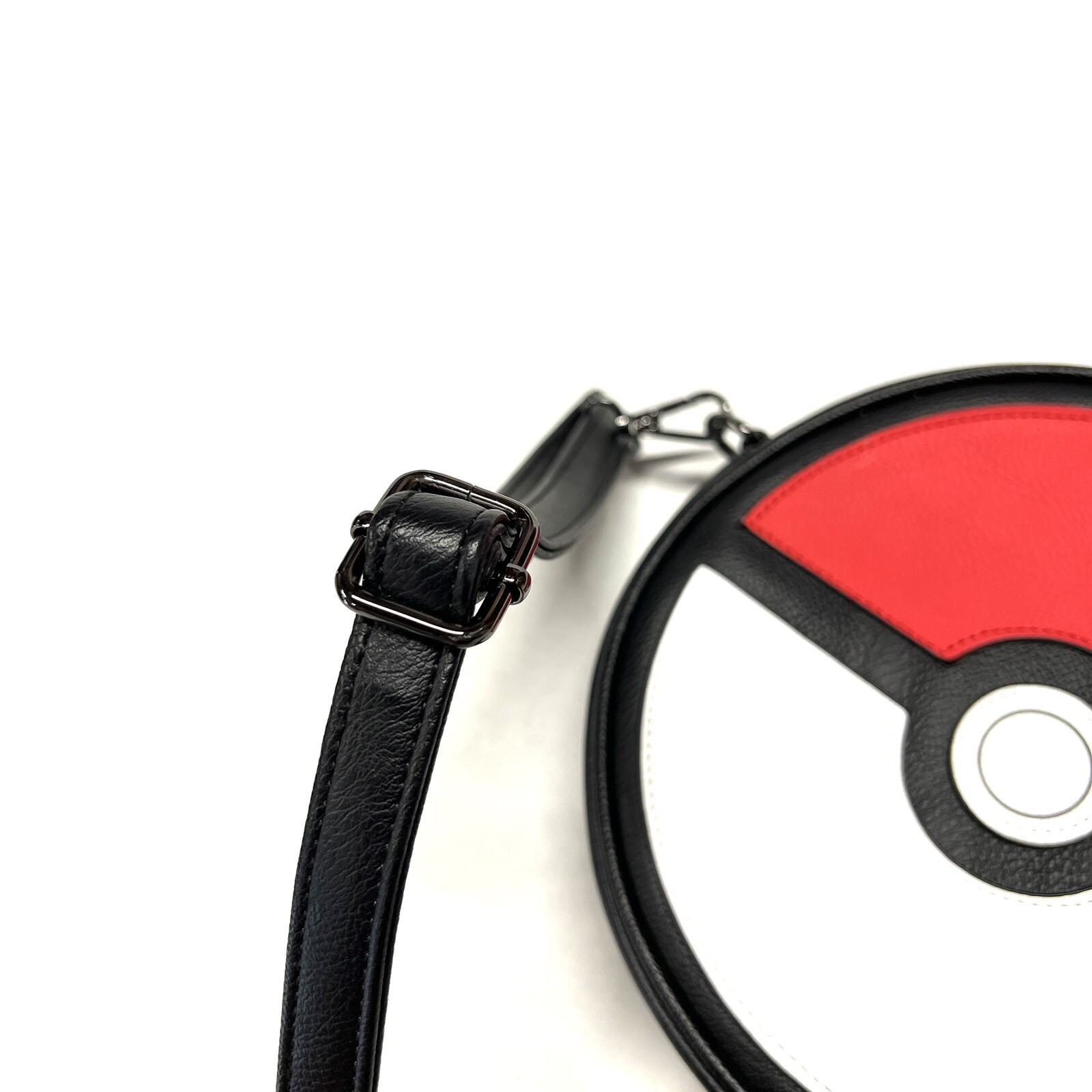 Pokemon Loungefly Crossbody Pokeball Purse Faux Leather Vinyl Poly Bag ...