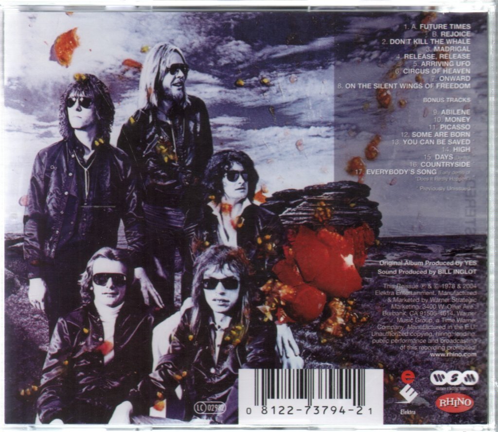 Yes Tormato CD Europe Rhino 2004 remastered & expanded edition ...