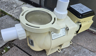 UPDATED, READ, Pentair SuperFlo Pool Pump - EC-348190 | eBay