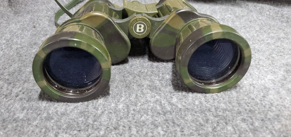 Bushnell Binoculars ensign 10x50 wide angle 367 flat 1000 yards coated ...