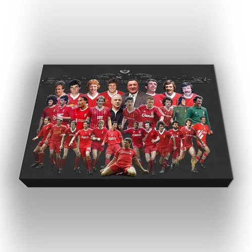 Liverpool Canvas Wall Art Room Decor Gift For Liverpool Fan Framed LFC ...