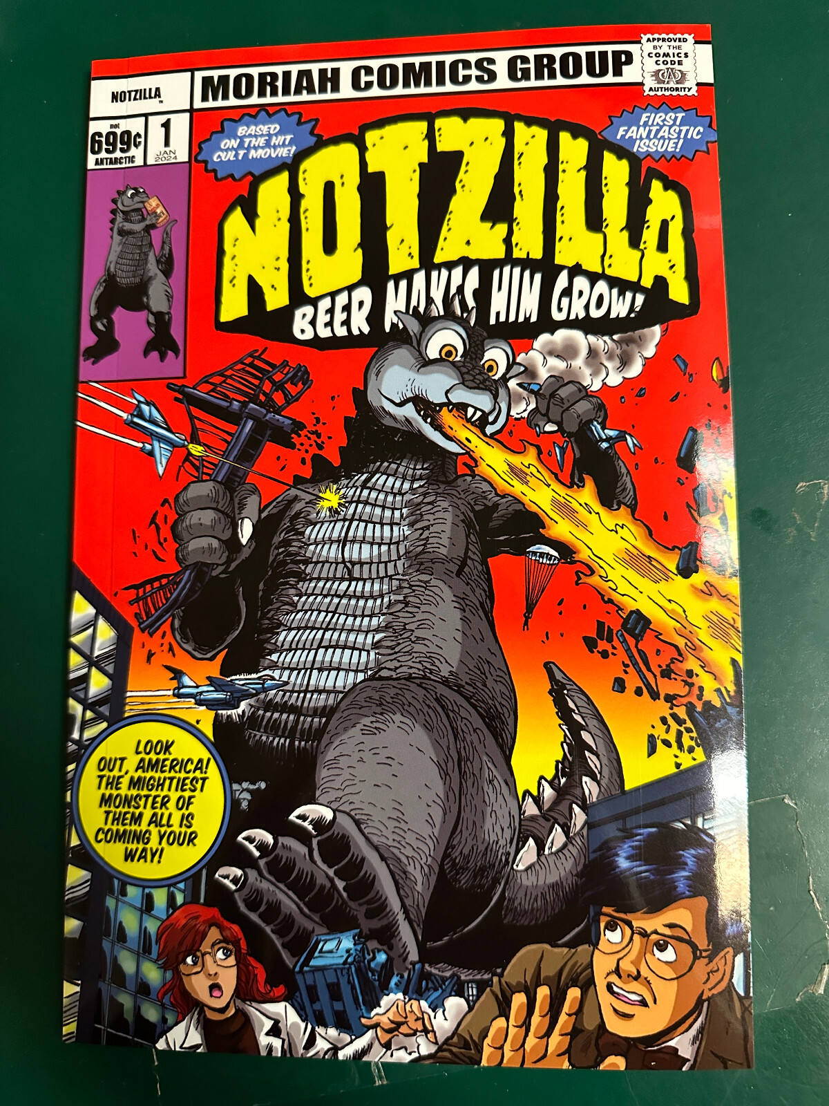 Moriah Comics Notzilla #1 | eBay