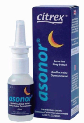 CITREX ASONOR NASAL SPRAY - Effectively to Reduce Snoring 30ml | eBay