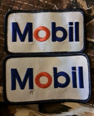 Mobil Patch Lot Of 2 Auto Fuel Performance Oil Gas Tech HotRod ...