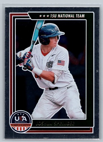 2022 Panini USA Baseball Stars & Stripes #85 Joshua Springer 15U US ...