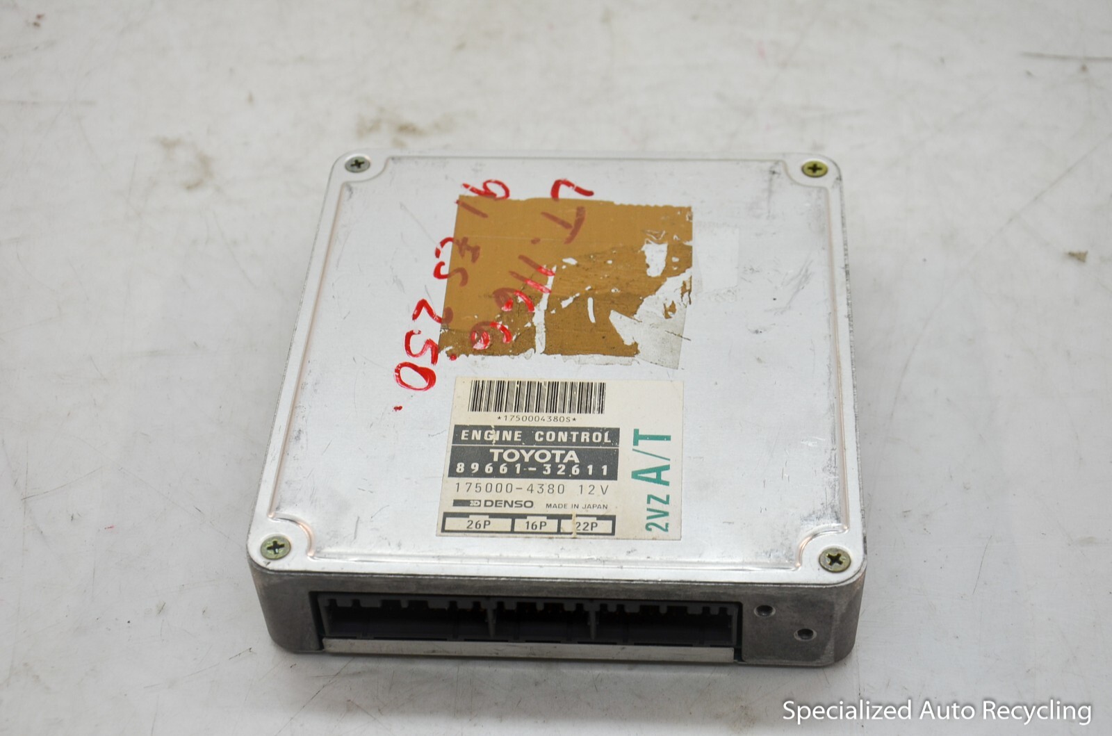 1991 LEXUS ES250 ELECTRONIC CONTROL MODULE, ECM, ECU, #89661-32611 | eBay