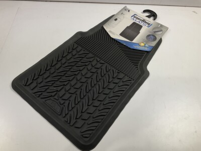 Custom Accessories 1-Piece Rubber Interior Rubber Floor Mat SINGLE, 28 ...