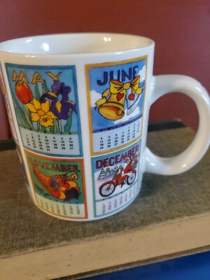Calendar Year 2000 Large Millennium Coffee Mug By Westwood ...