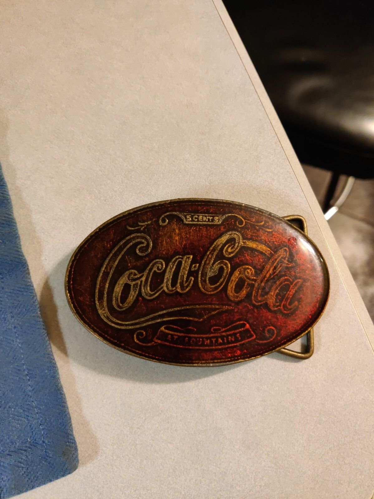 VINTAGE 1970s COCA-COLA SODA FOUNTAIN ADVERTISEMENT B… - Gem