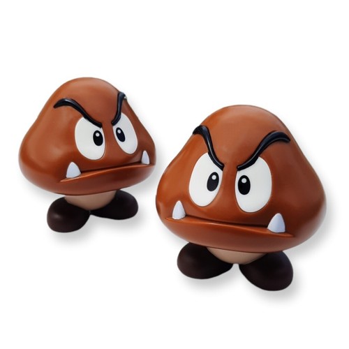 K'NEX Goomba Mushroom Figures Lot Set #38467 Wii 2011 Super Mario Kart ...