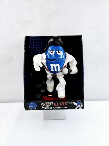 Elvis Blue M&M MM's Musical Animation Figure Collectors Ed. READ | eBay
