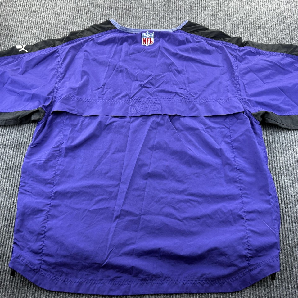 Vintage Minnesota Vikings Jacket Mens Large Purple NFL Football Puma ...