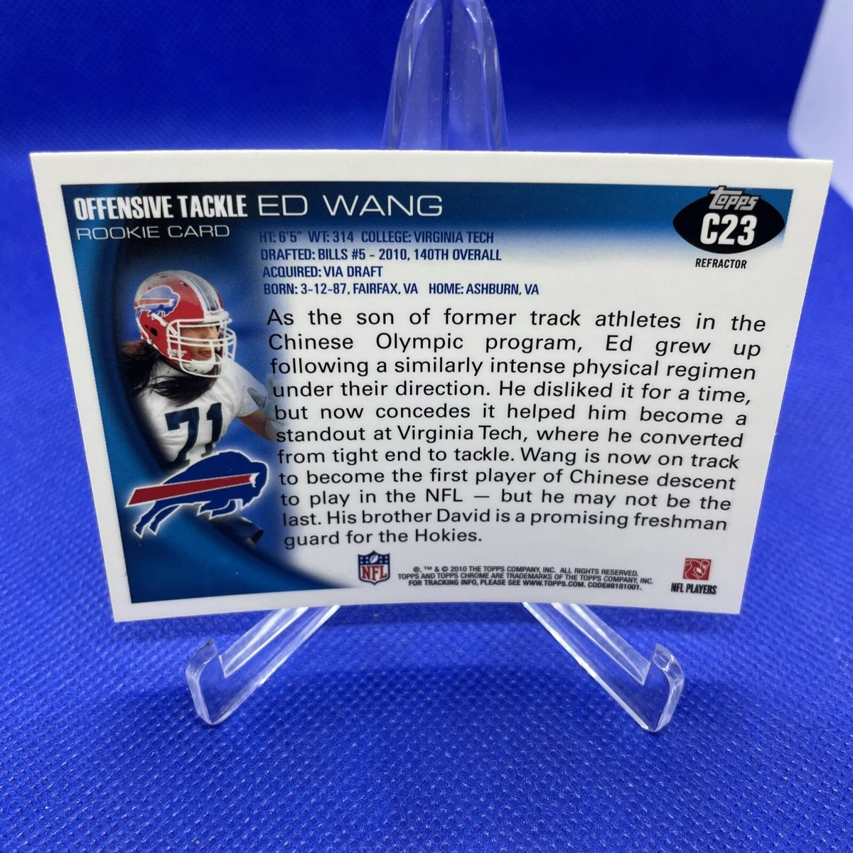 Ed Wang Bills