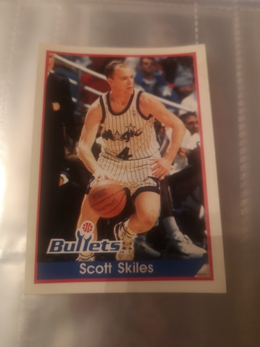 Sticker Nba Basket 1994 1995 Panini #116 Scott Skiles Washington ...