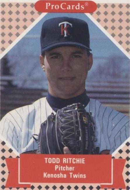 1991 ProCards Tomorrow's Heroes - Todd Ritchie #99 (RC) for sale online ...