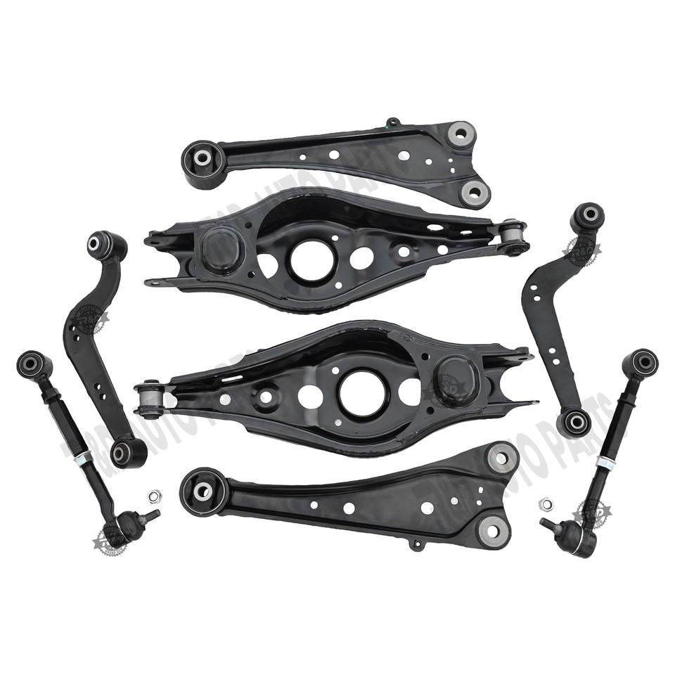 Rear Lateral &Upper & Lower Rearward Control Arm Set for 2006-2018 ...